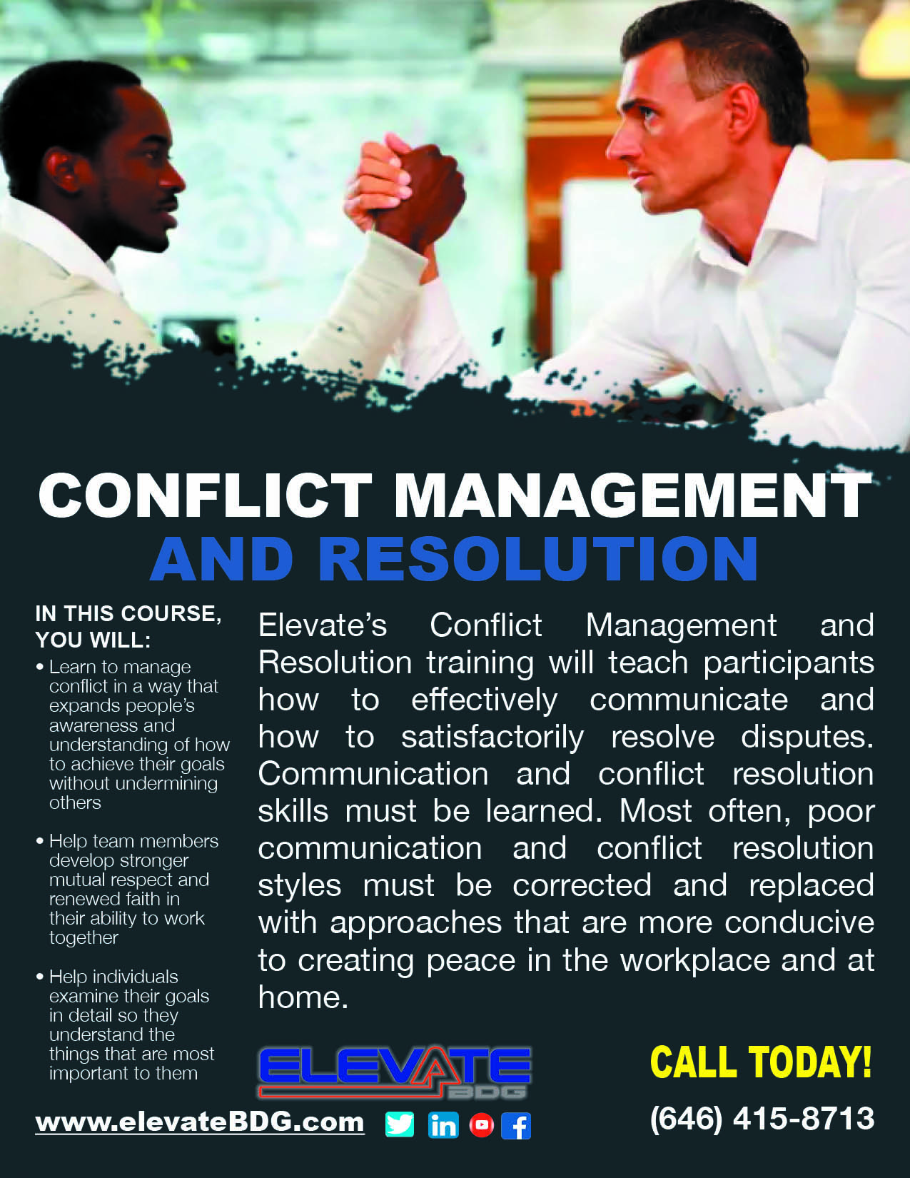 Conflict Management & Resolution | ElevateUSA