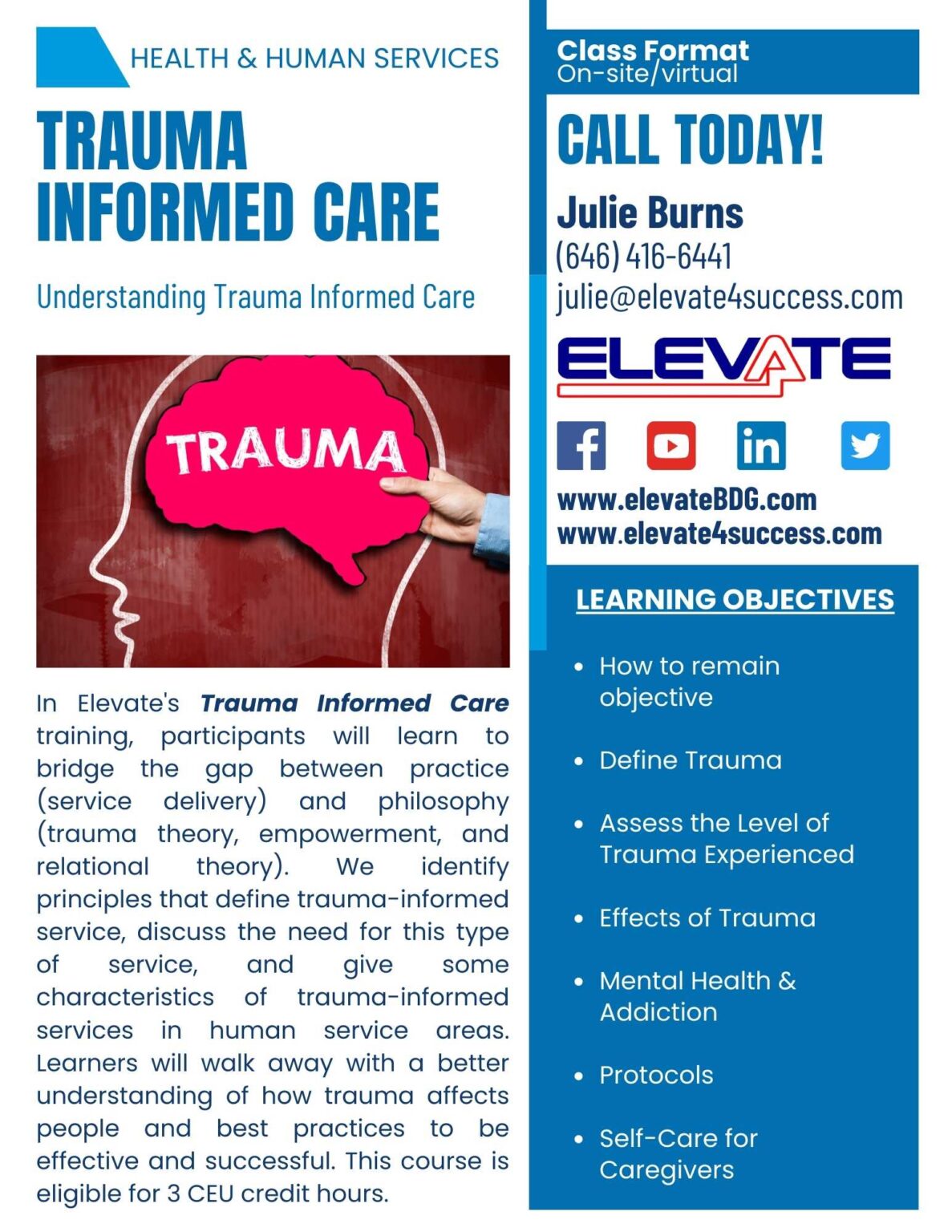 Trauma Informed Care - ElevateUSA